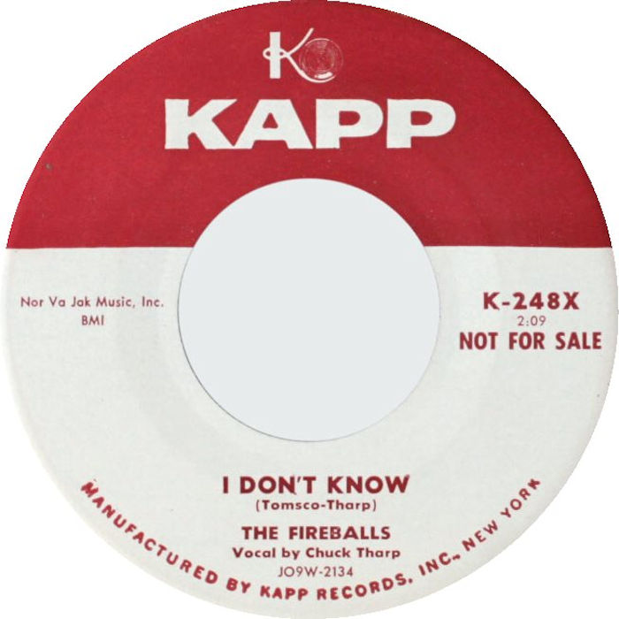 RCS Label Shot for Kapp (N.Y.) 248